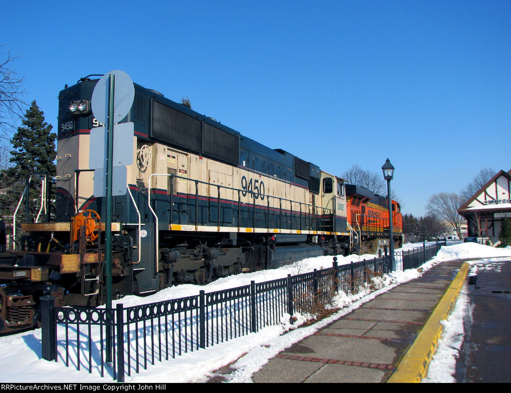 110228002&Eastbound BNSF Empty Unit Wind Turbine (Windmill) Train